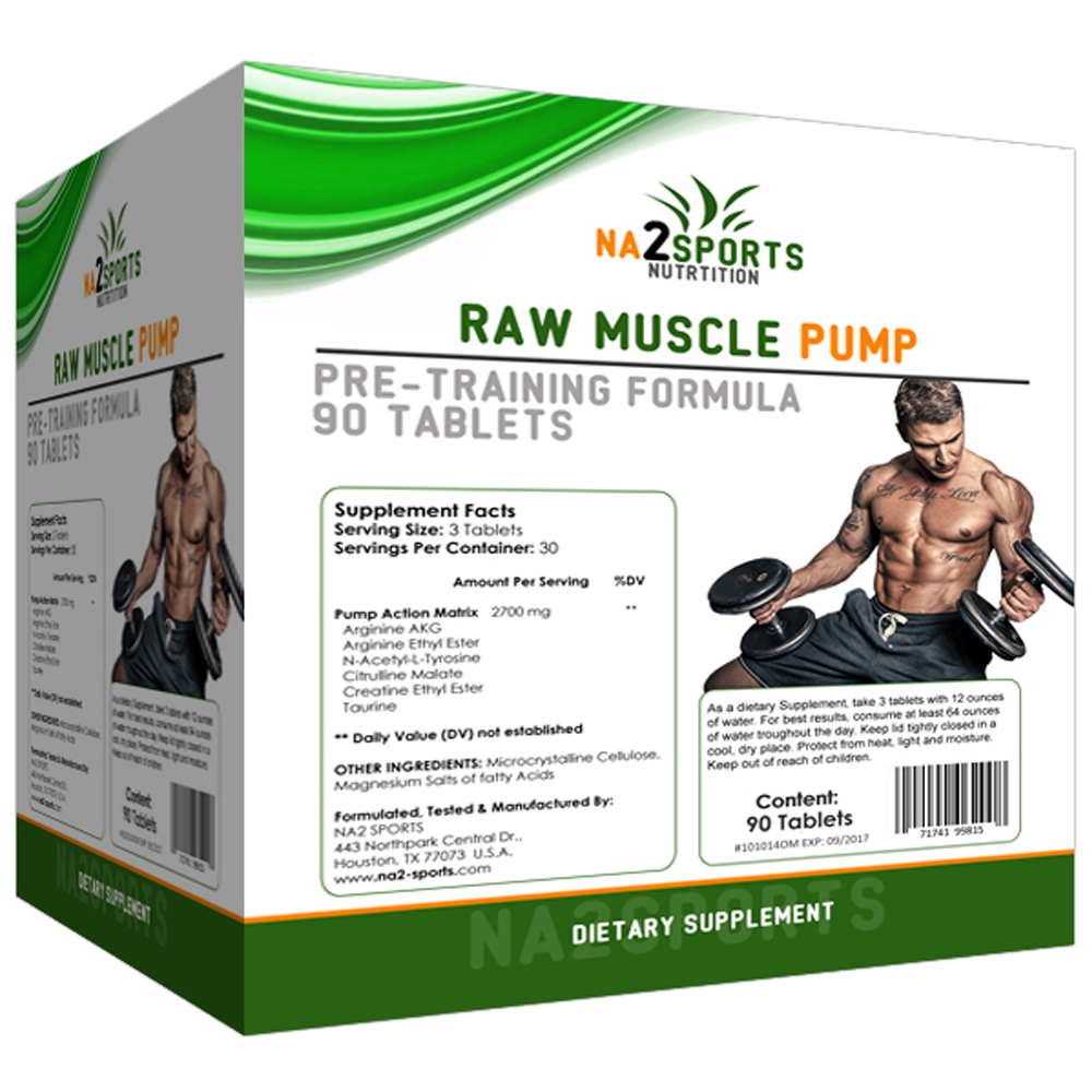 Pharmasports - Na2Sports Raw Muscle Pump zum Tiefstpreis